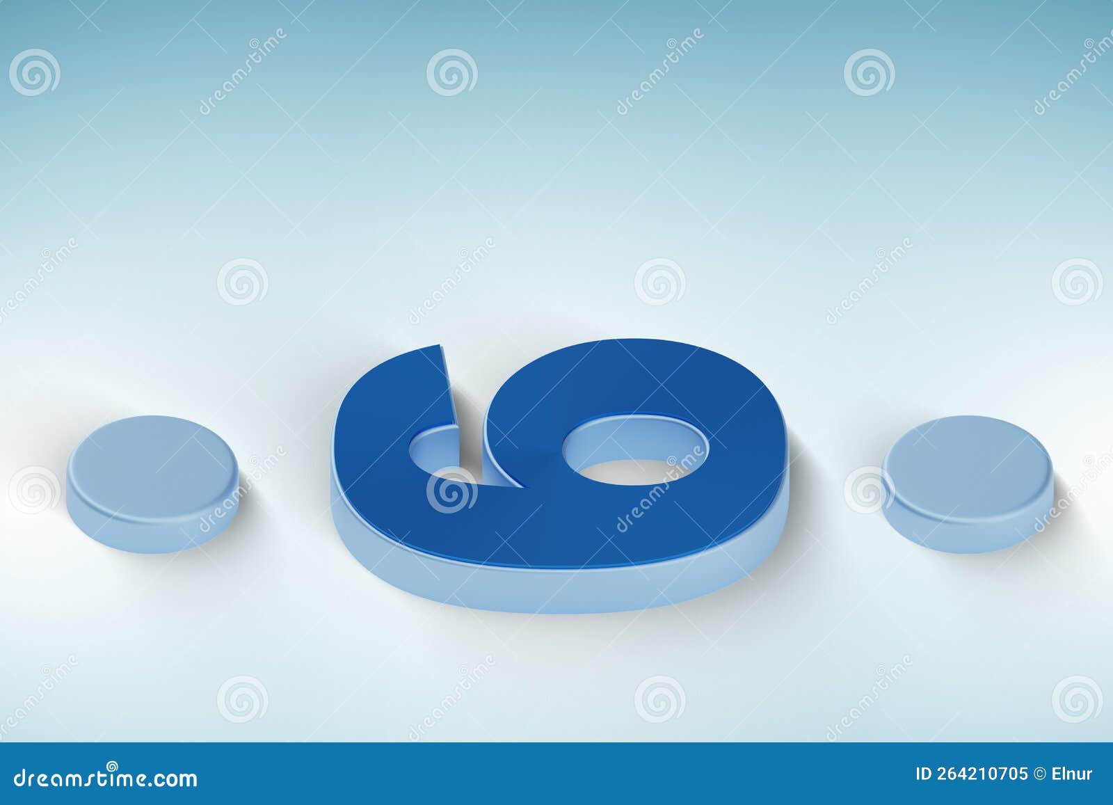 Argument Over the Numbers 9 and 6 Stock Image - Image of disagreement ...