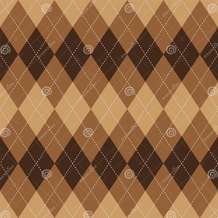 Argyle Pattern Brown Rhombus Seamless Texture Stock Vector ... Argyle Pattern Brown Rhombus Seamless Texture Stock Vector ...
