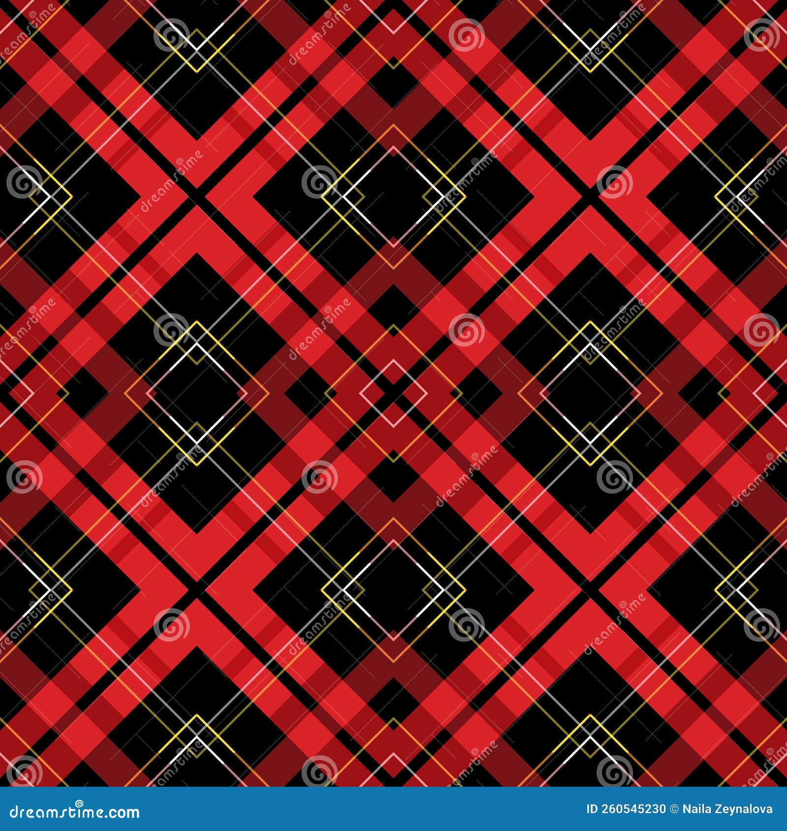 Argyle Seamless Buffalo Plaid Check Pattern. Lumberjack Buffalo Plaid ...