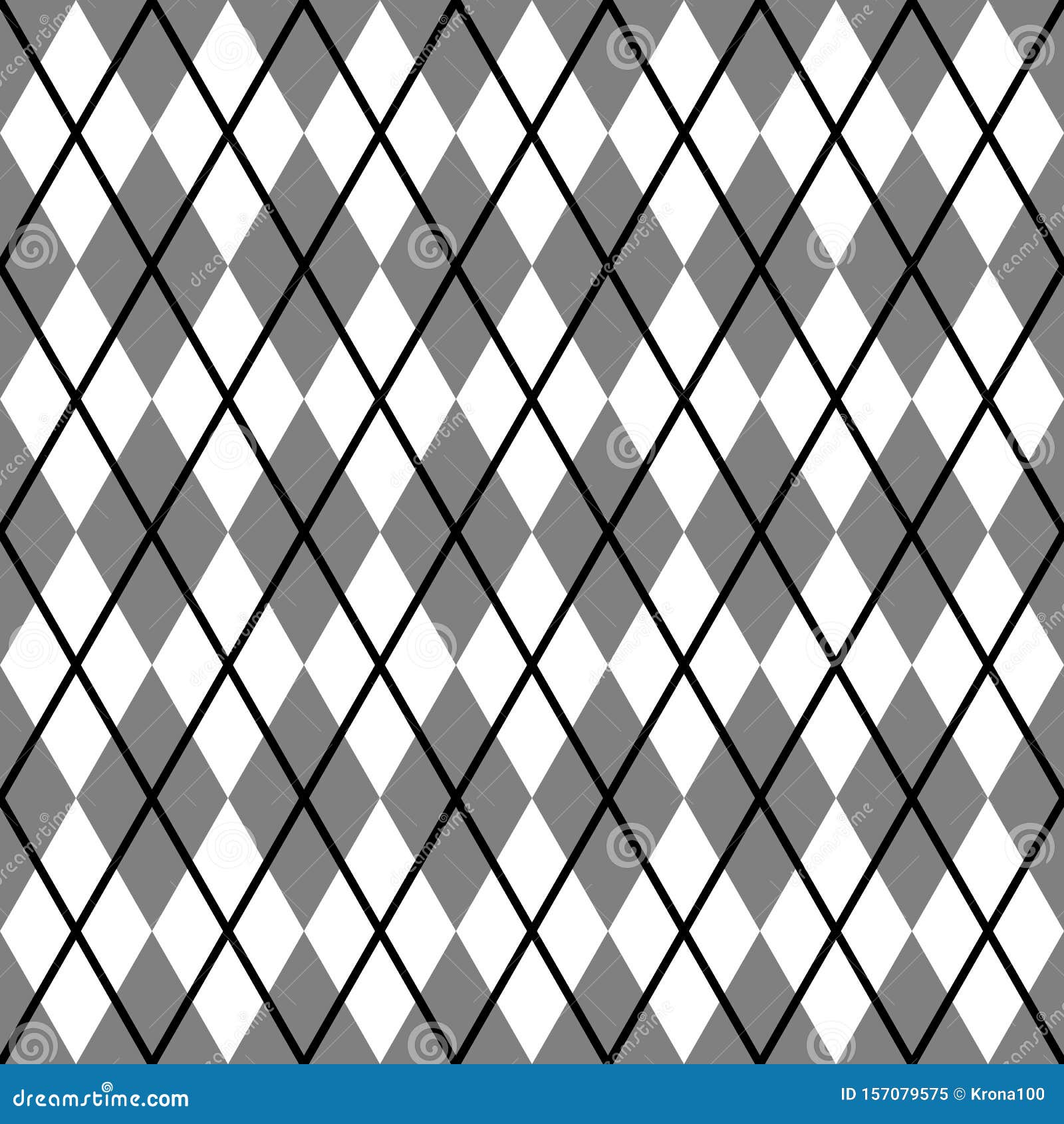 Argyle Vector Seamless Pattern. Abstract Check Repeat Background Stock ...