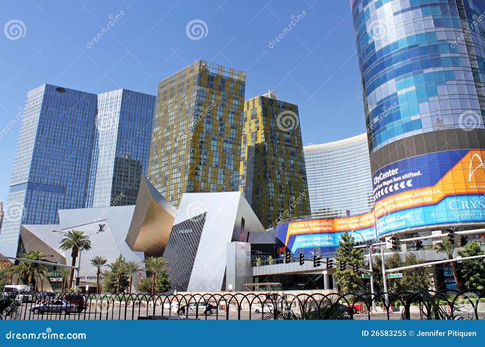 Aria Hotels Casino and Shopping Editorial Image - Image of shopping ...