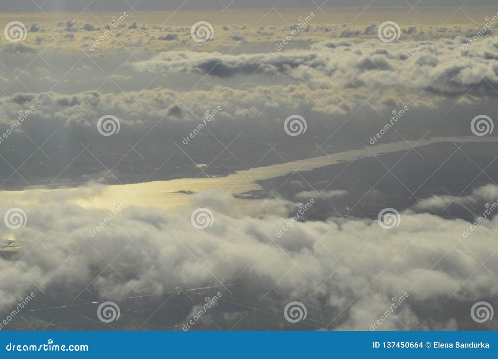 Arial View from the Window Plain Stock Photo - Image of houses, spring ...
