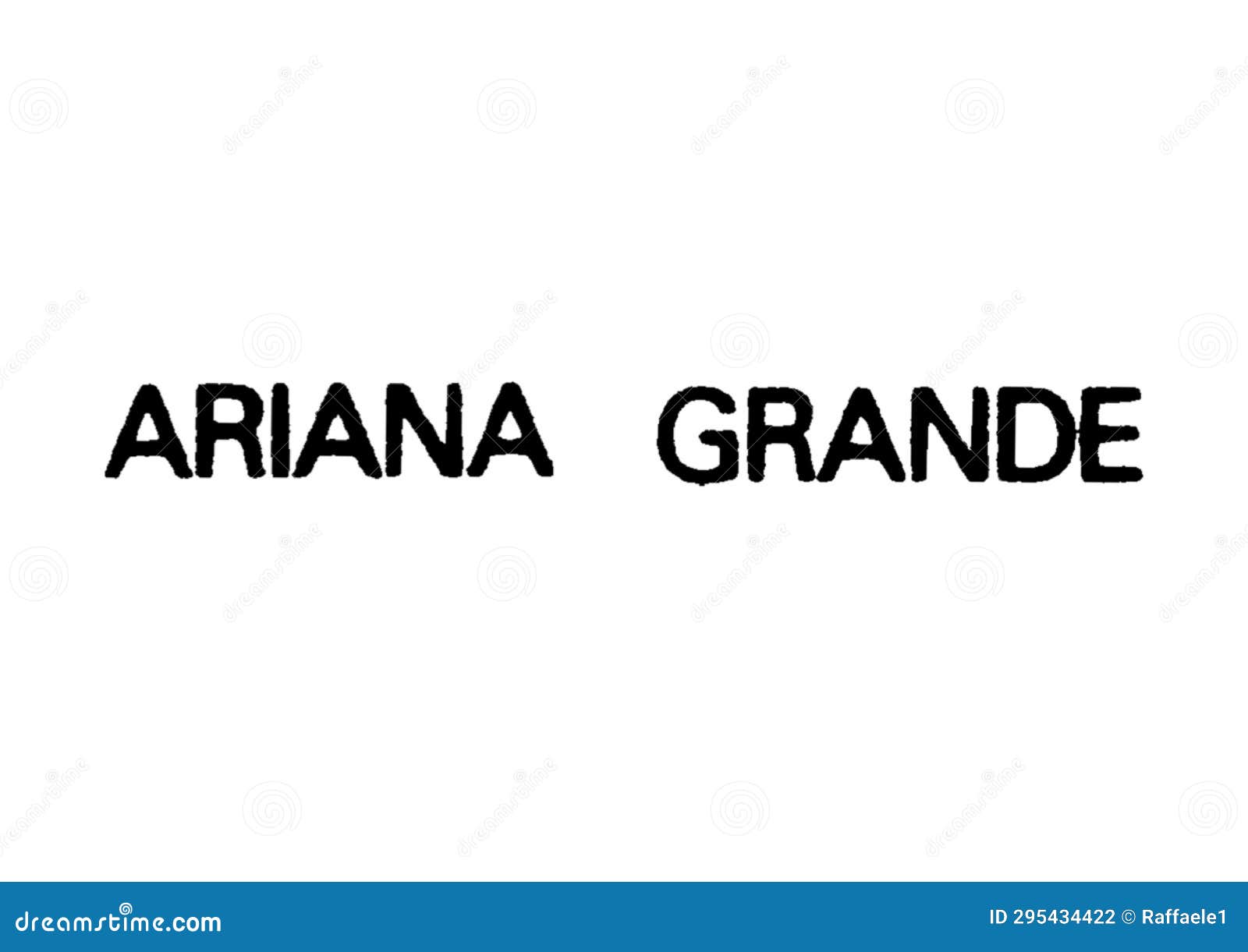 Ariana Grande Vector Illustration Isolated | CartoonDealer.com #136336461