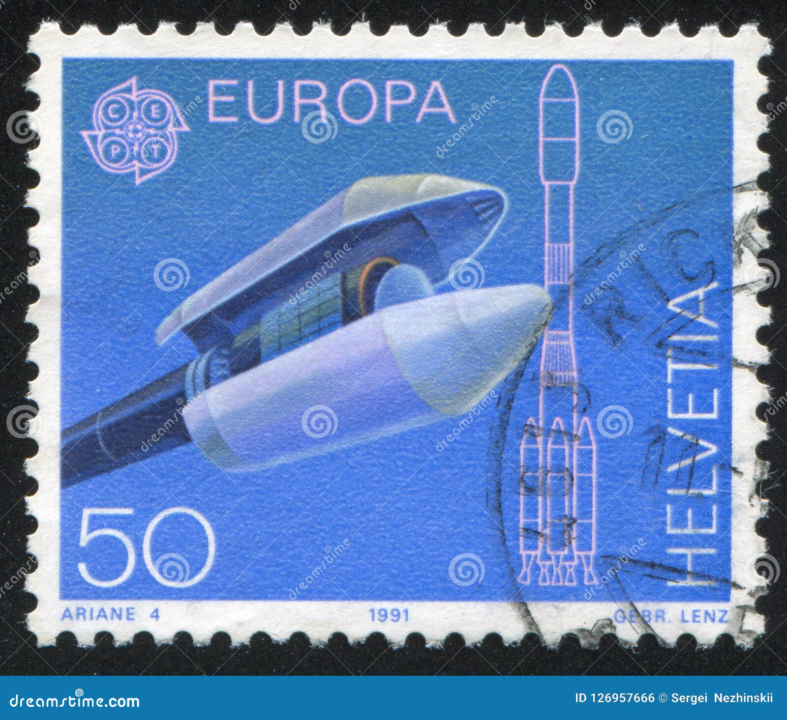 Ariane payload fairing editorial photo. Image of nozzle - 126957666