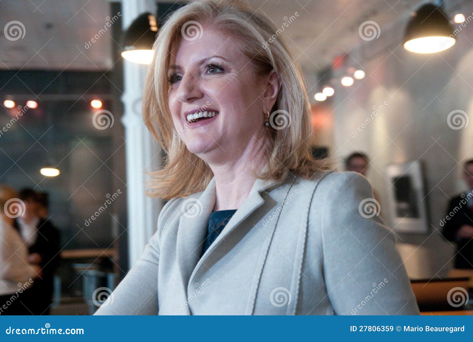 Arianna Huffington editorial stock image. Image of huffpost - 27806359