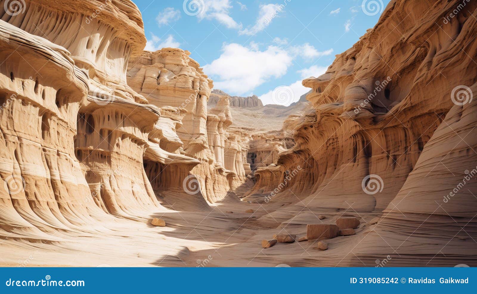 Arid Canyon Wilderness: Harsh Beauty./n Royalty-Free Stock Photography ...