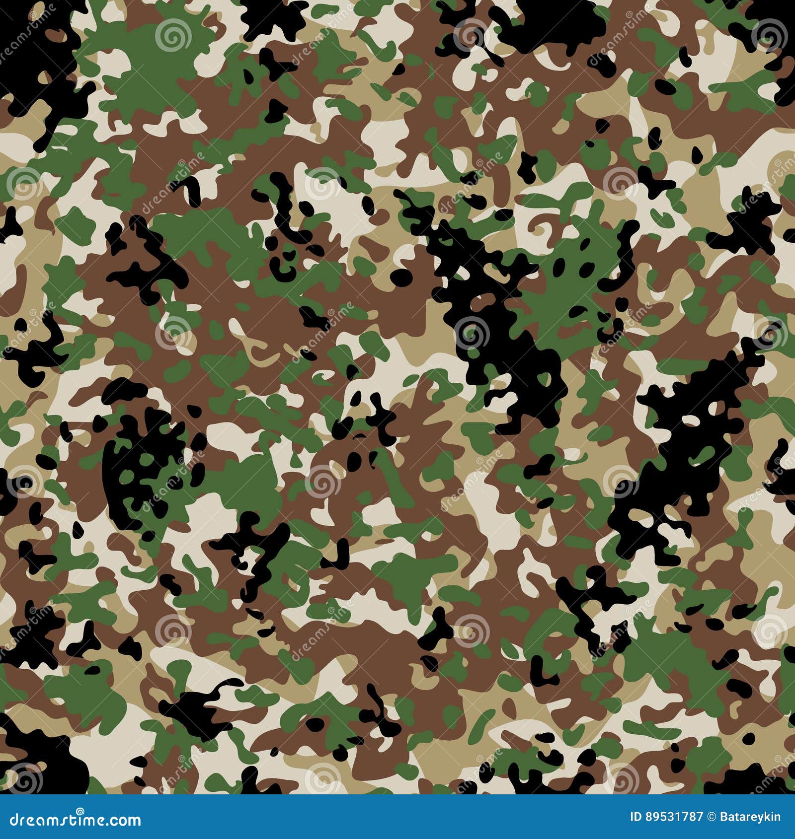 Arid Flectarn Camouflage Seamless Patterns Stock Vector - Illustration ...
