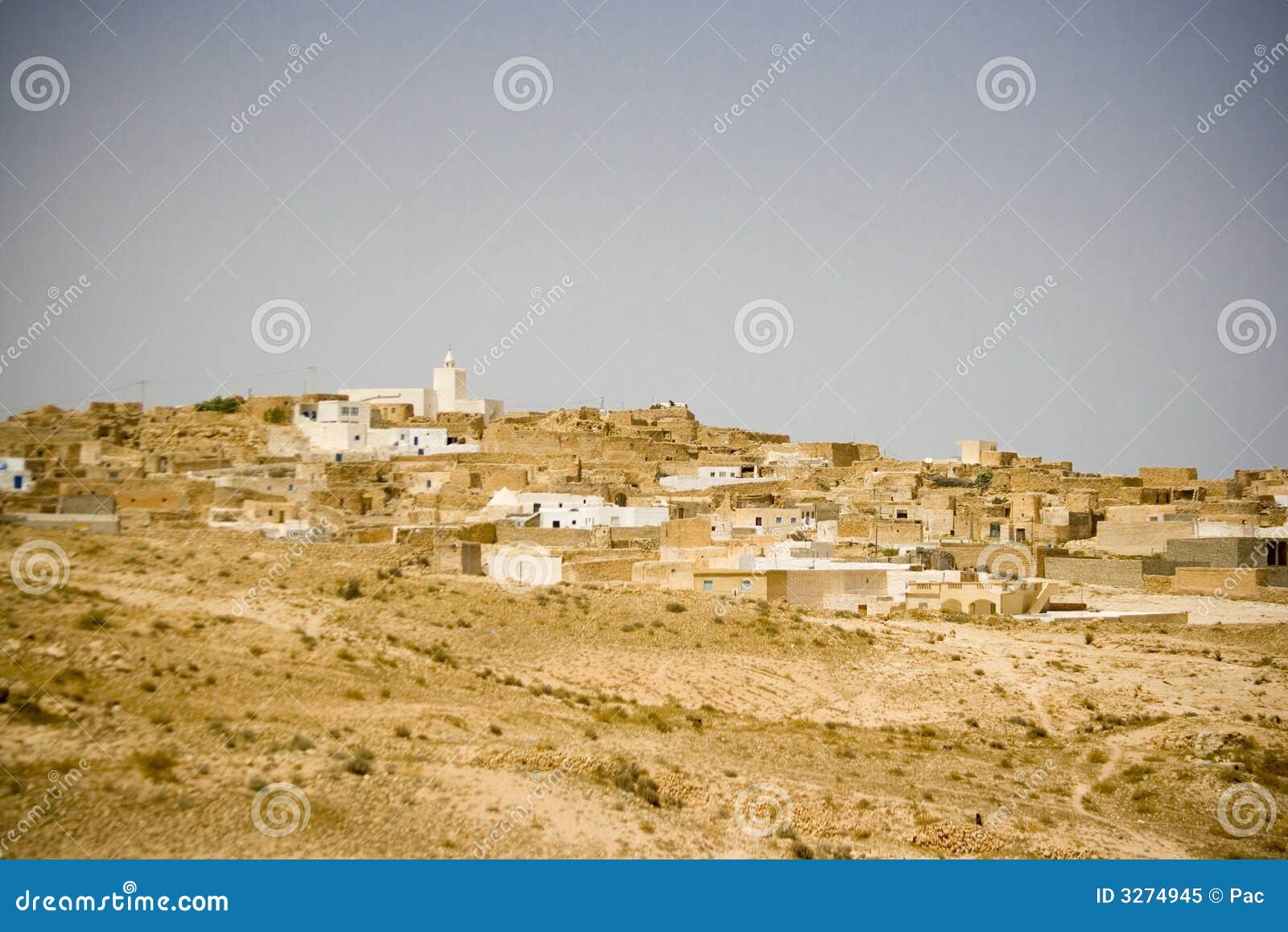 Arid landscape stock image. Image of deserted, arab, desert - 3274945