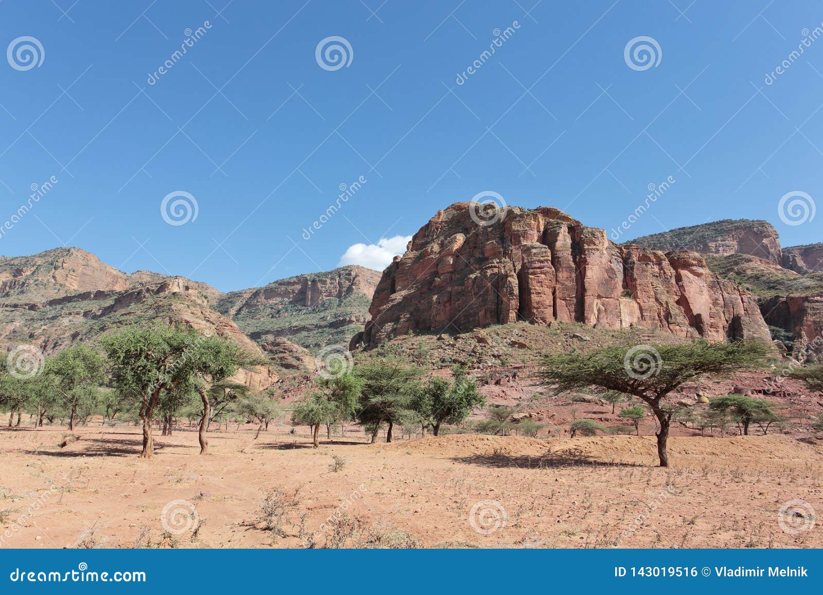 Landscape in Tigray Province, Ethiopia Stock Photo - Image of landscape ...