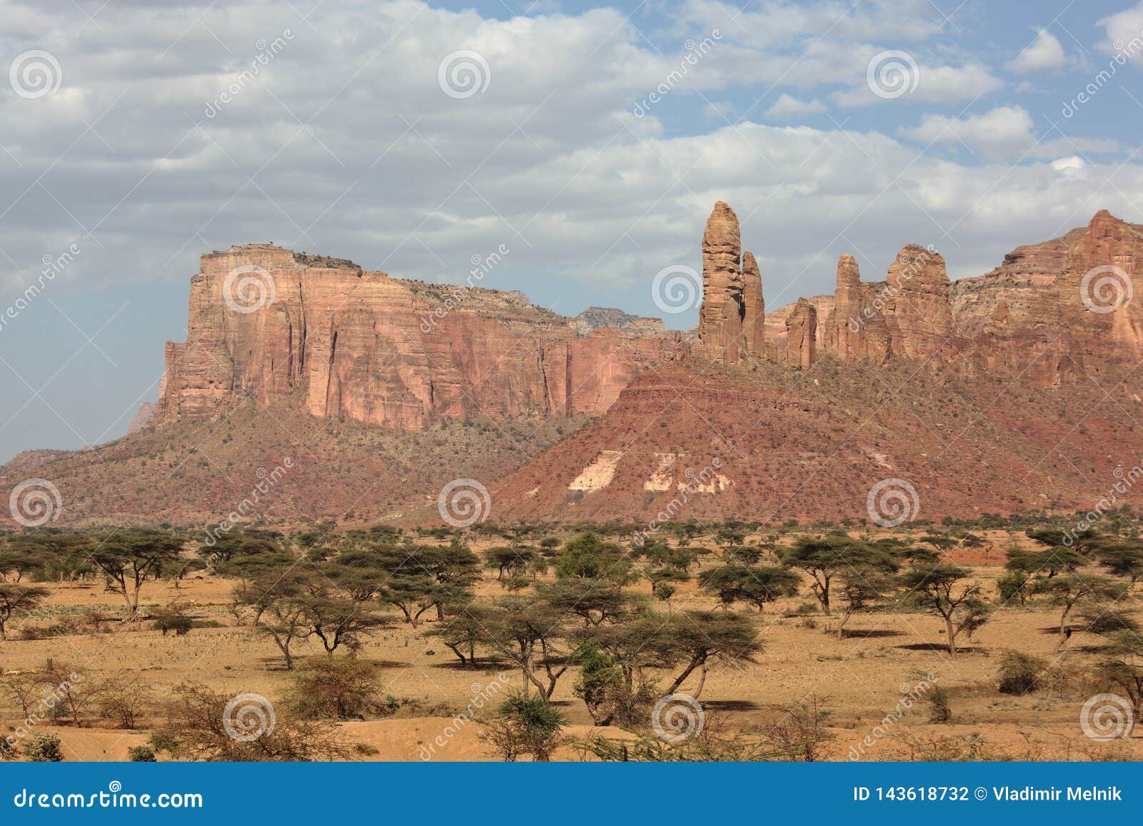 Landscape in Tigray Province, Ethiopia Stock Photo - Image of hawzien ...