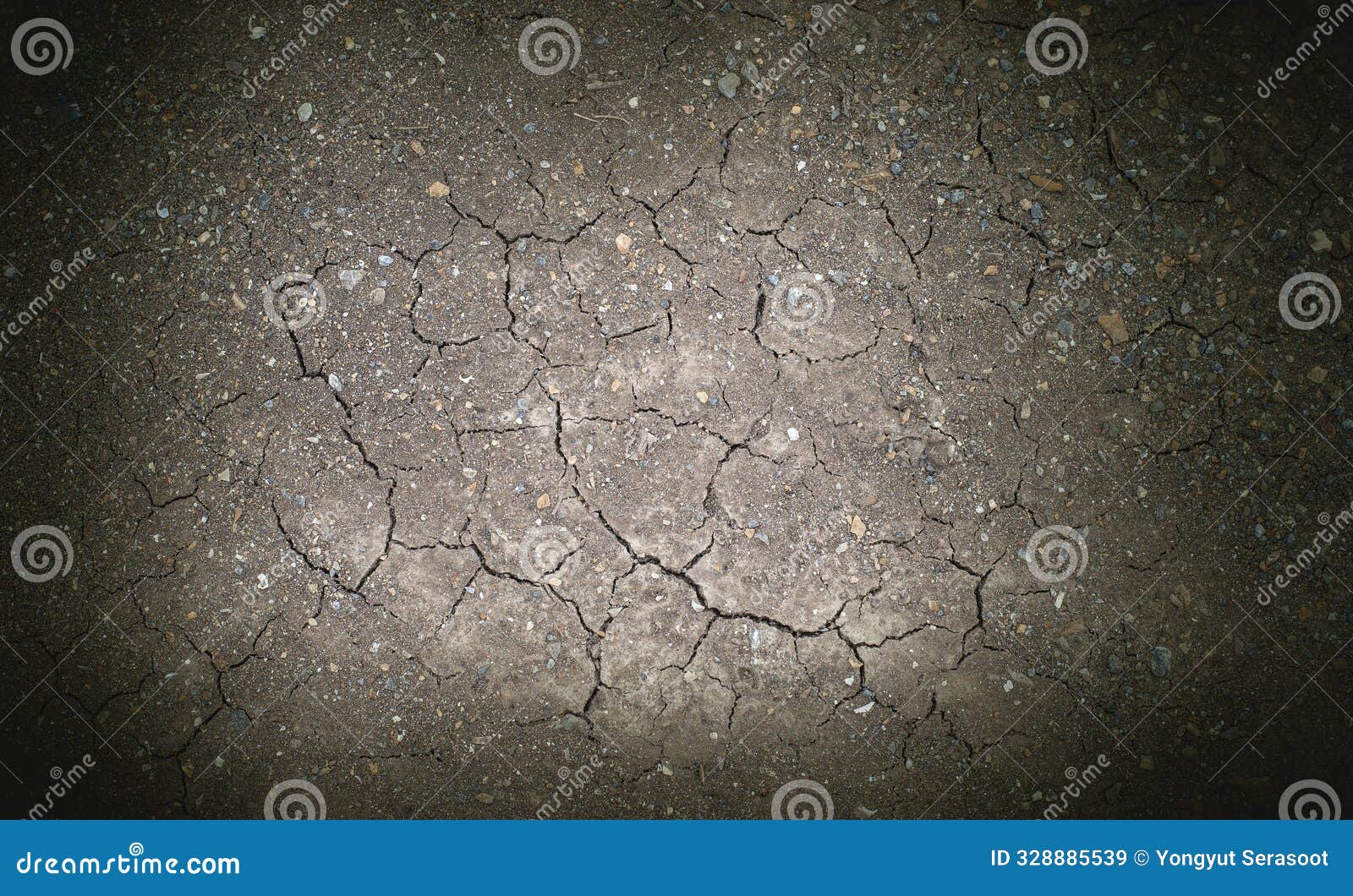 Arid Outdoor Ground with Crack in the Soil Stock Image - Image of earth ...