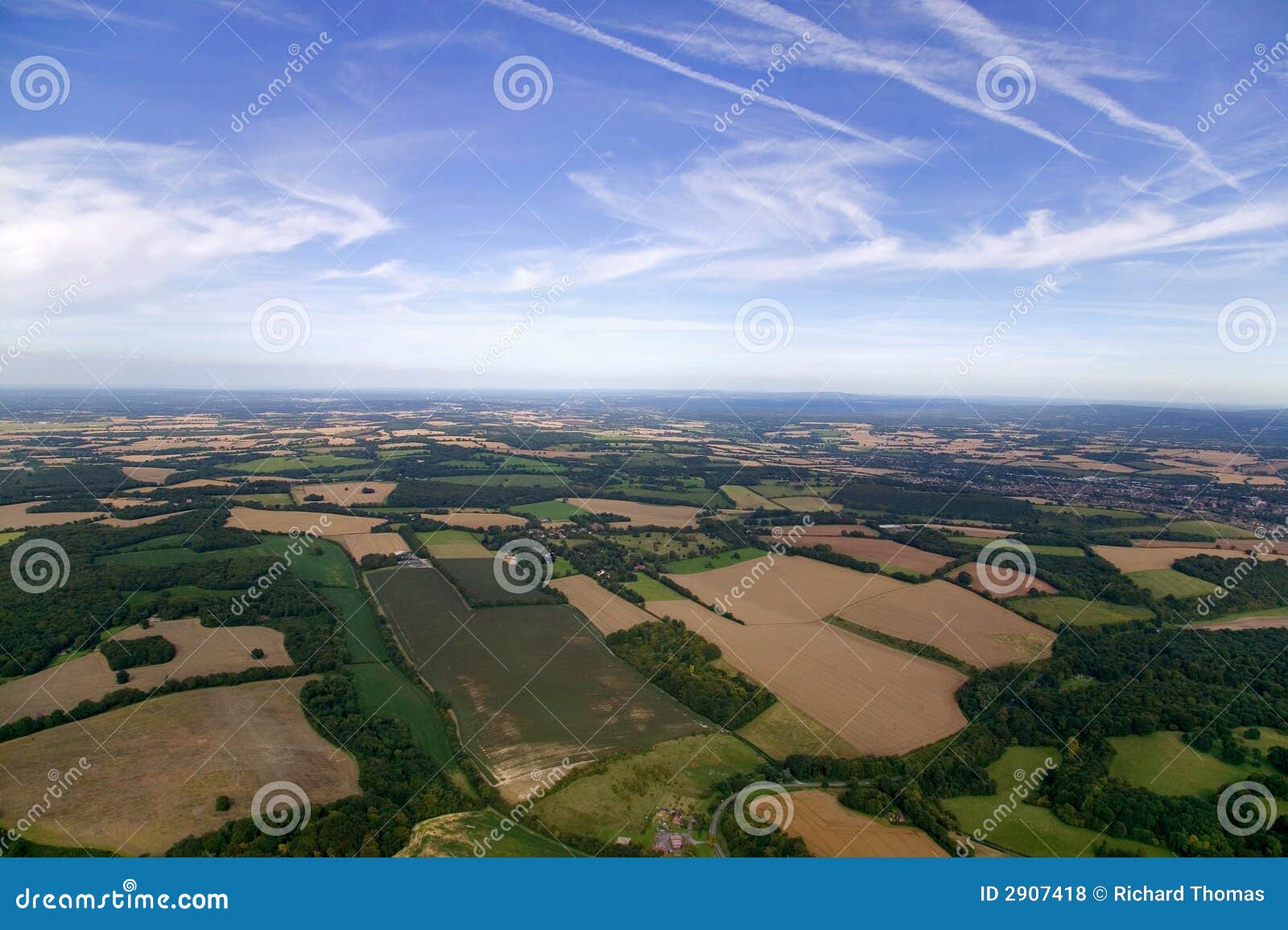 Ariel landscape stock photo. Image of shalden, road, cloud - 2907418