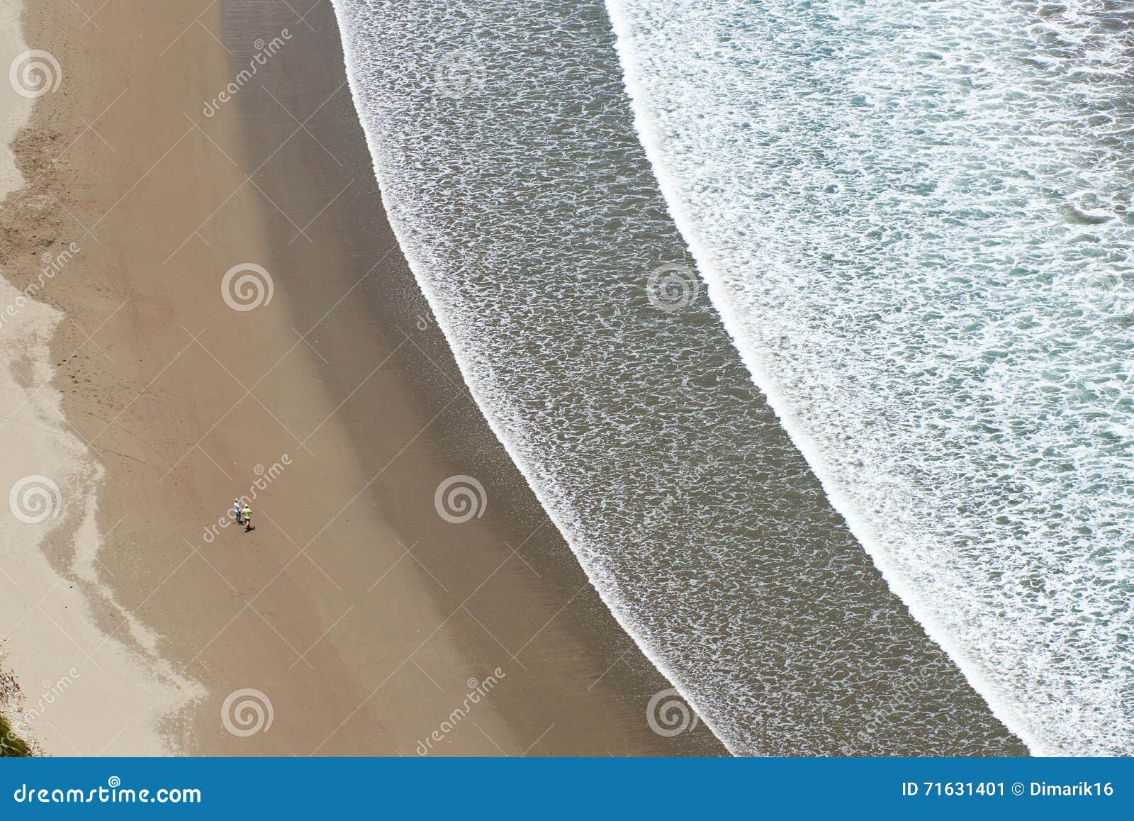 Ariel view on beach stock image. Image of sand, tropical - 71631401