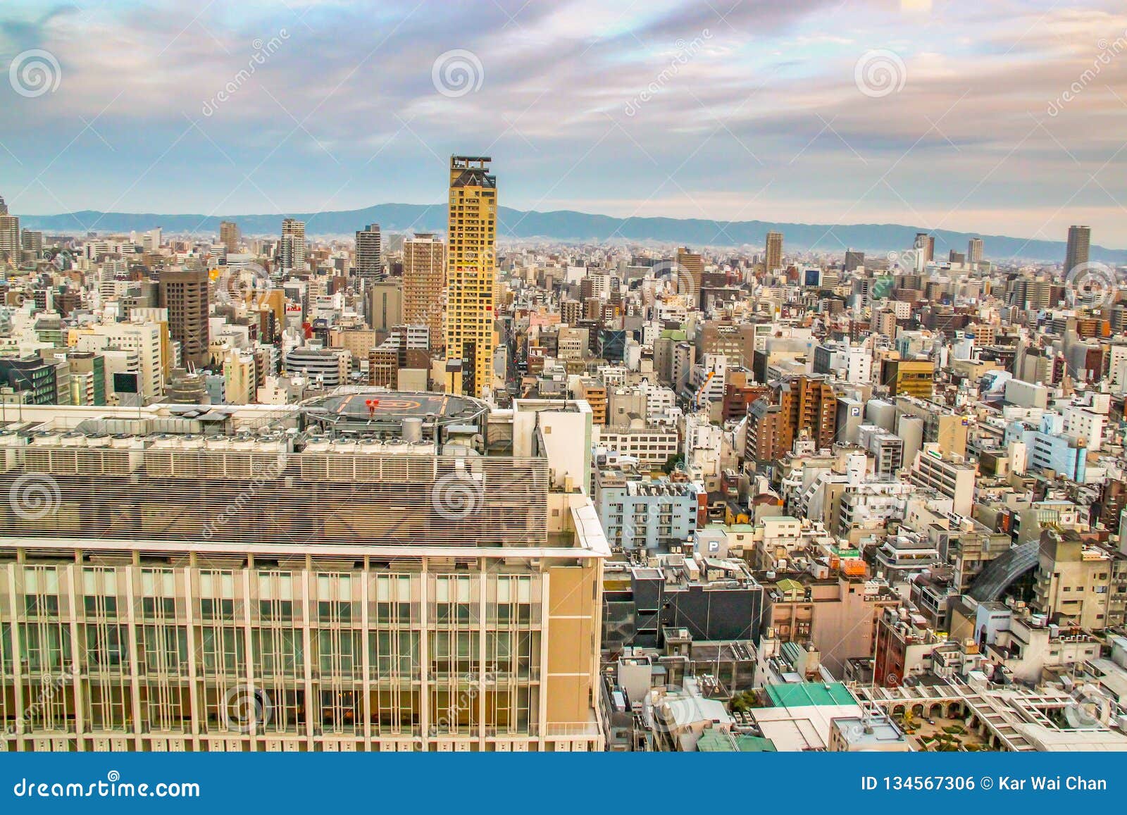 Ariel View of Osaka during Daytime Editorial Photo - Image of ...