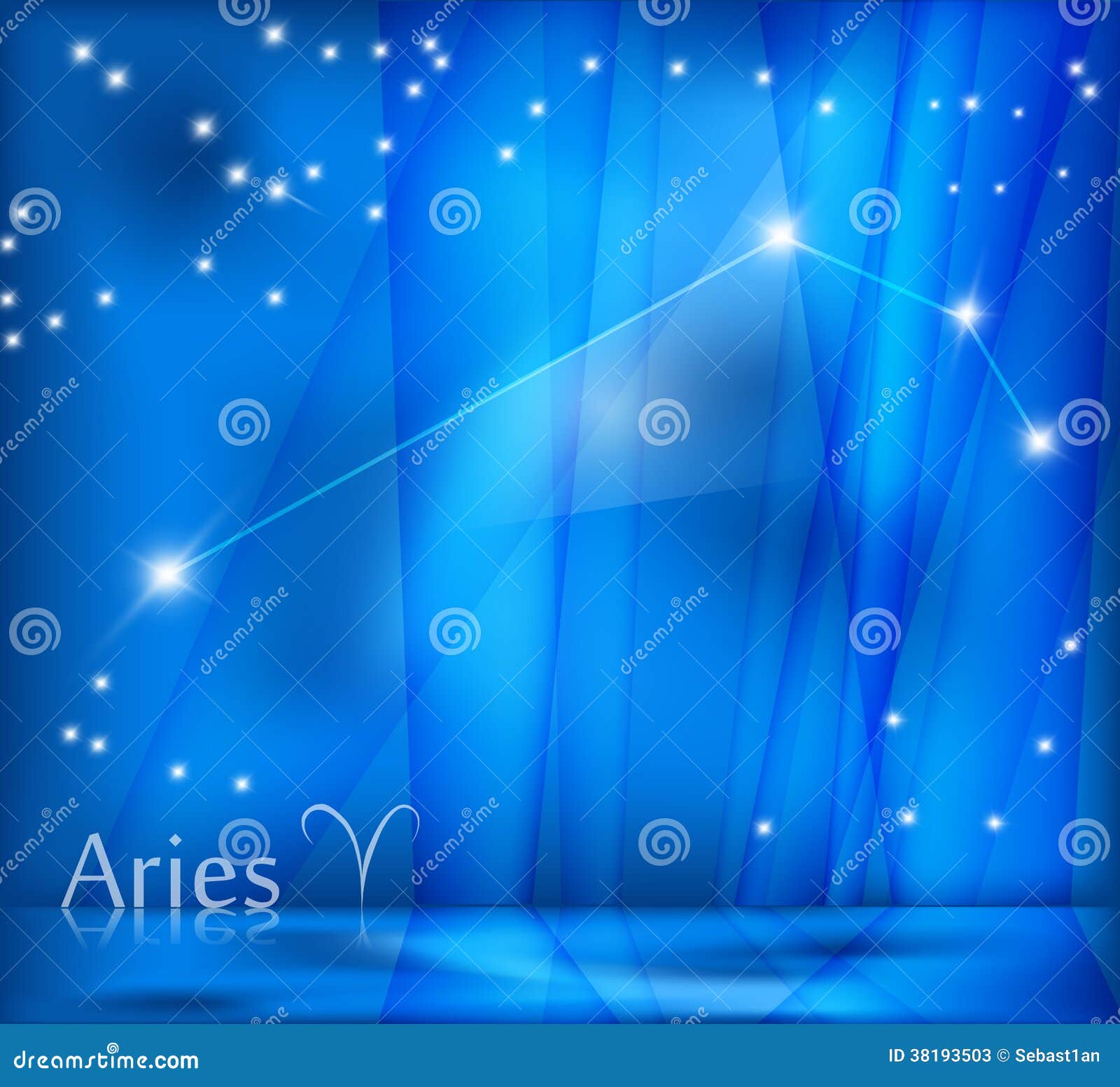 Aries Background stock vector. Illustration of cover - 38193503