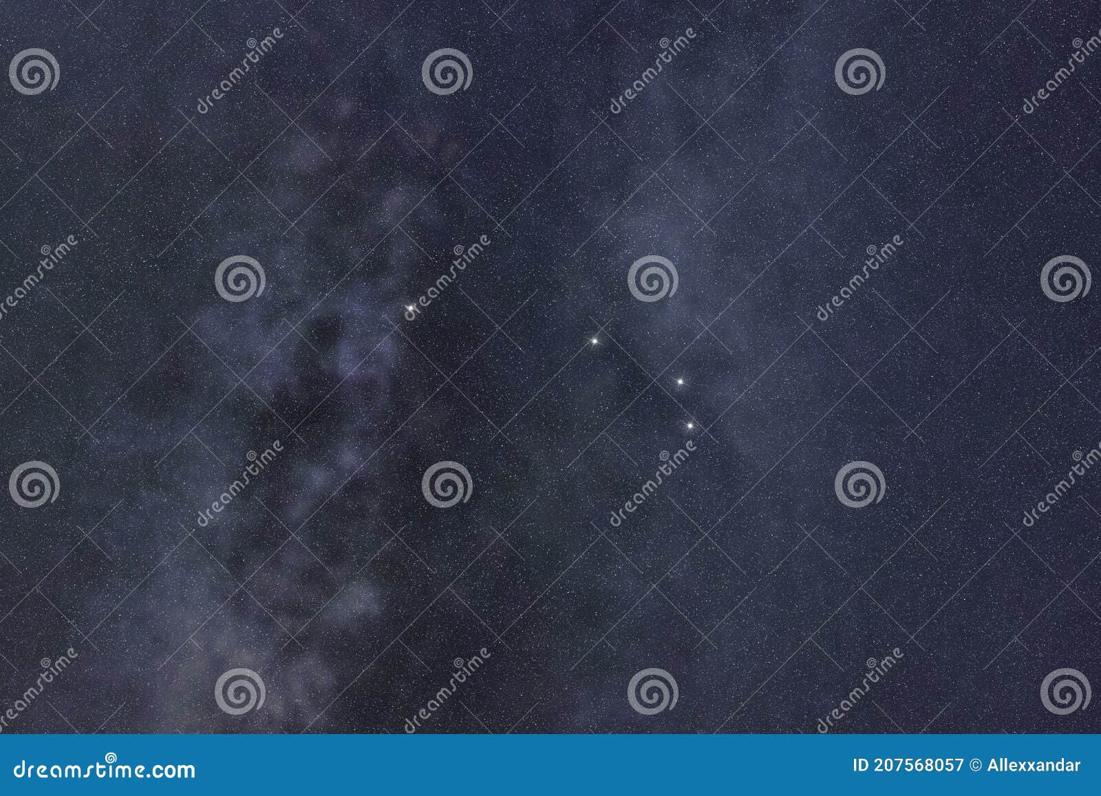 Aries Star Constellation, Night Sky, Cluster of Stars, Deep Space, Ram ...