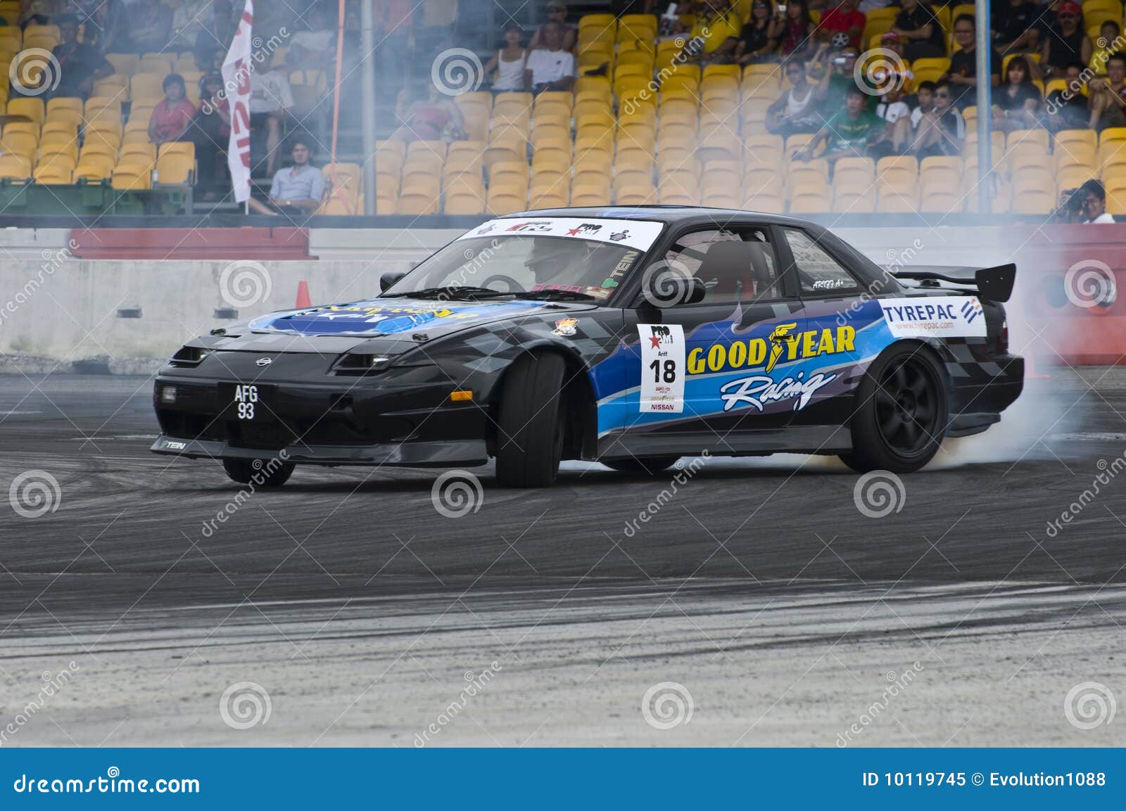 Ariff Drifting during Formula Drift Singapore Editorial Image - Image ...