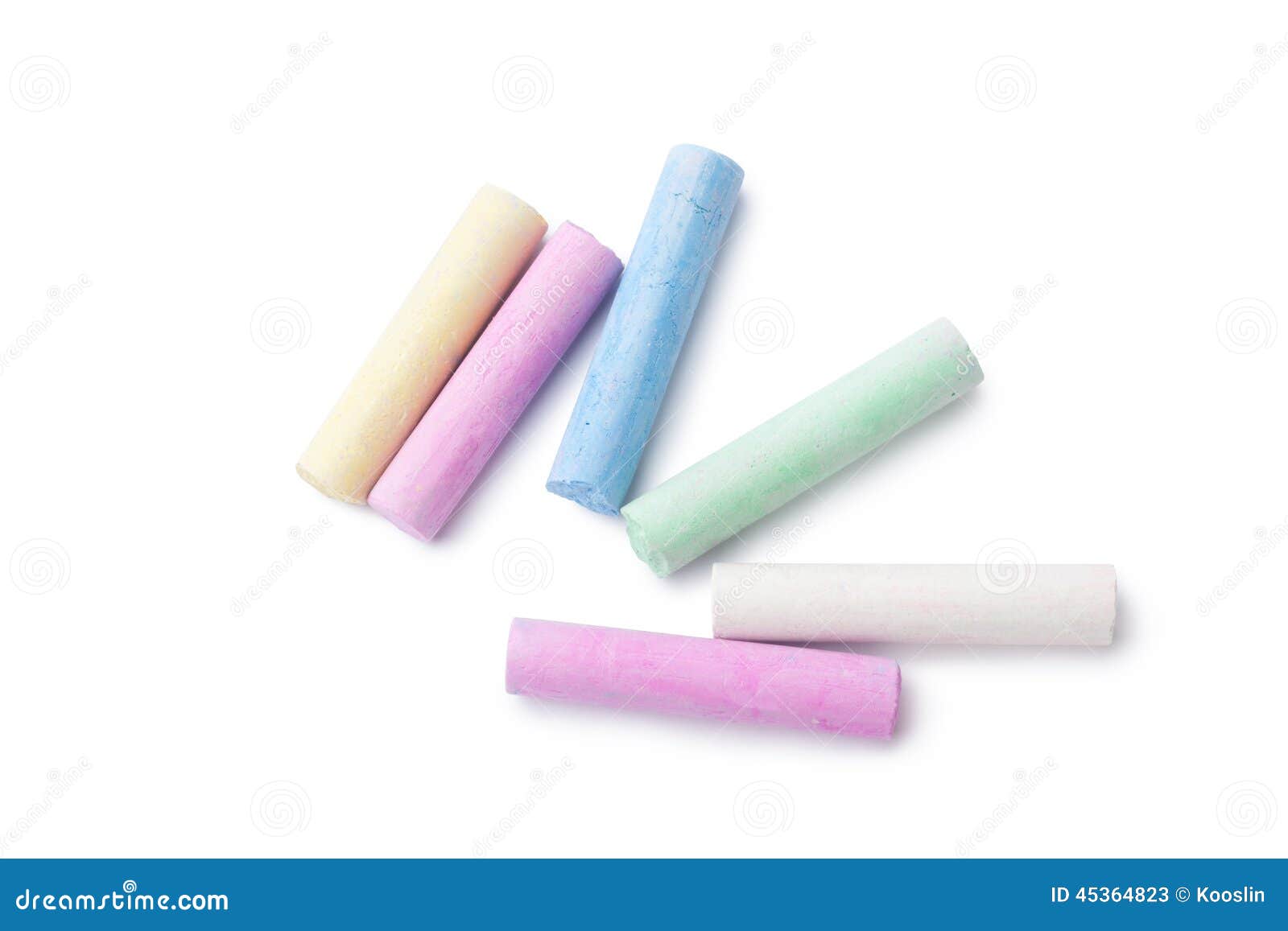 Arious Colors Of Chalks Royalty-Free Stock Photography | CartoonDealer ...