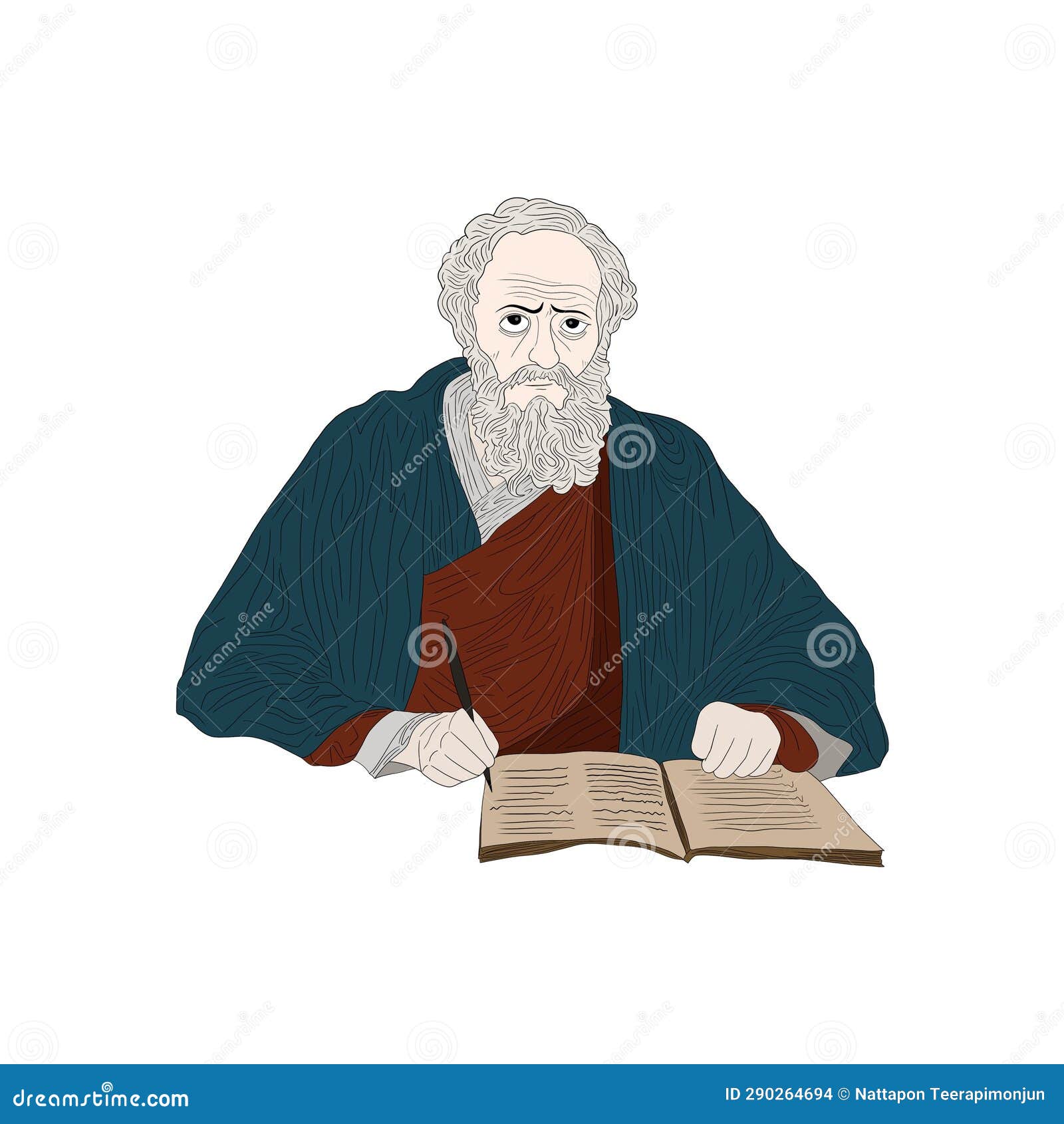 Aristotle Portrait, Aristotle Ancient Greek Philosopher and Polymath ...