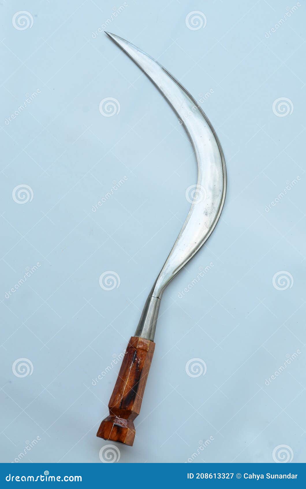 Arit or Celurit the Traditional Weapon from East Java Indonesia. Stock ...