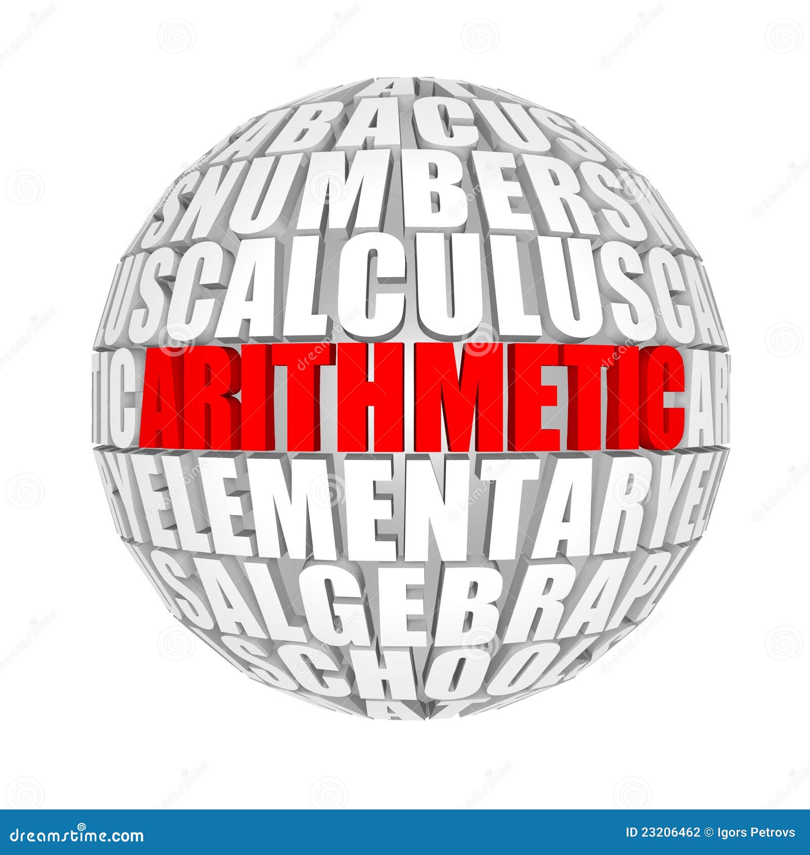 Arithmetic stock illustration. Illustration of logic - 23206462