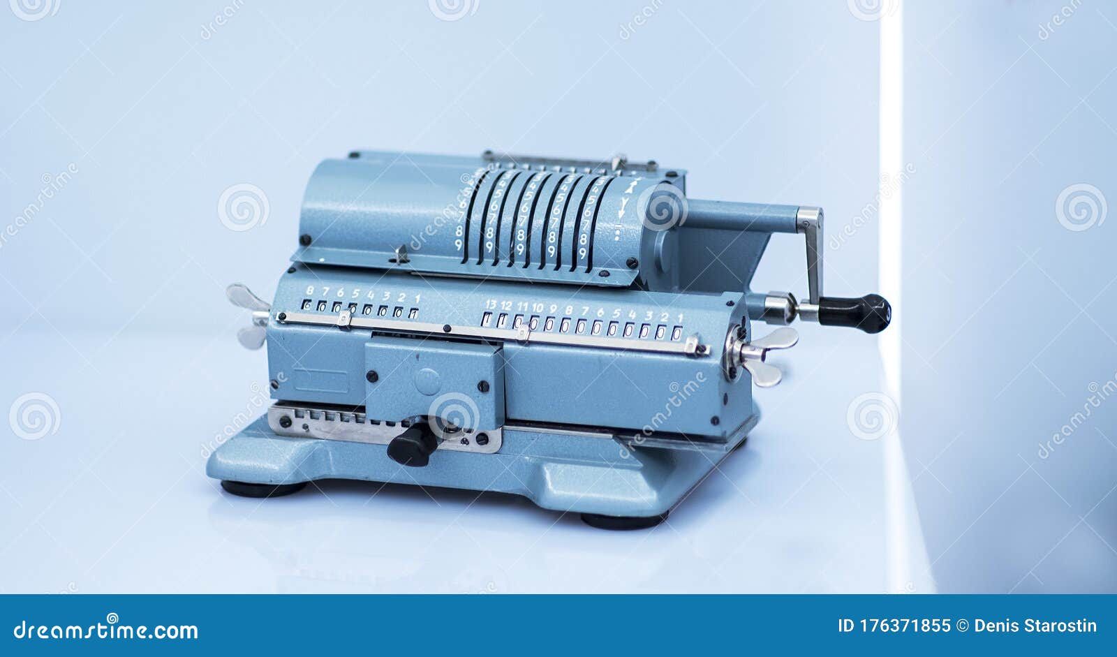 Arithmometer, Old and Retro Computer for Mathematical Calculations ...
