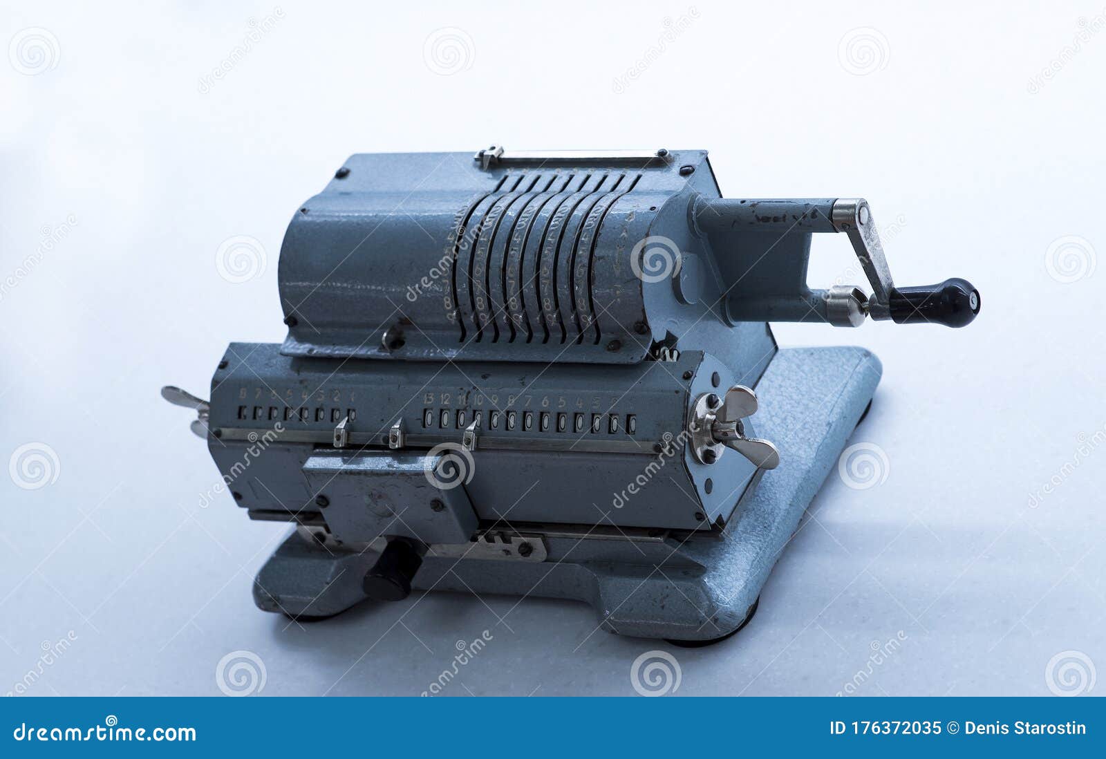 Arithmometer, Old and Retro Computer for Mathematical Calculations ...