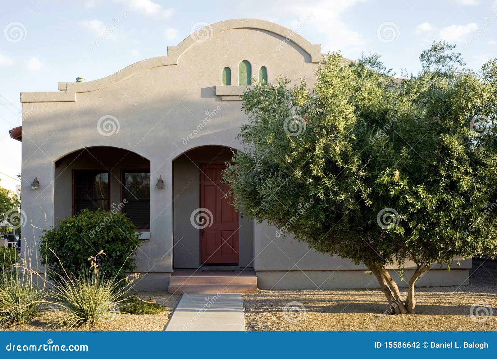 Arizona Architecture stock photo. Image of garden, lodging - 15586642