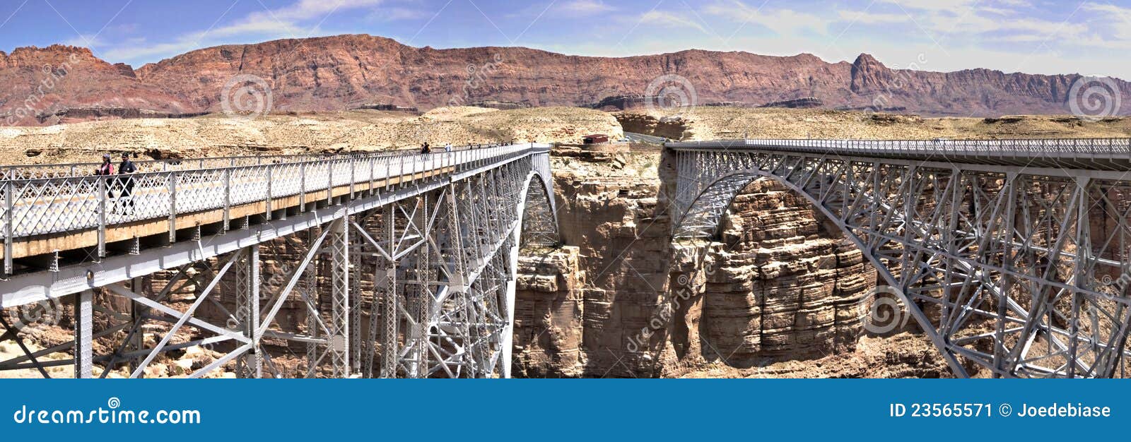 Arizona Bridges stock image. Image of range, arch, eroded - 23565571