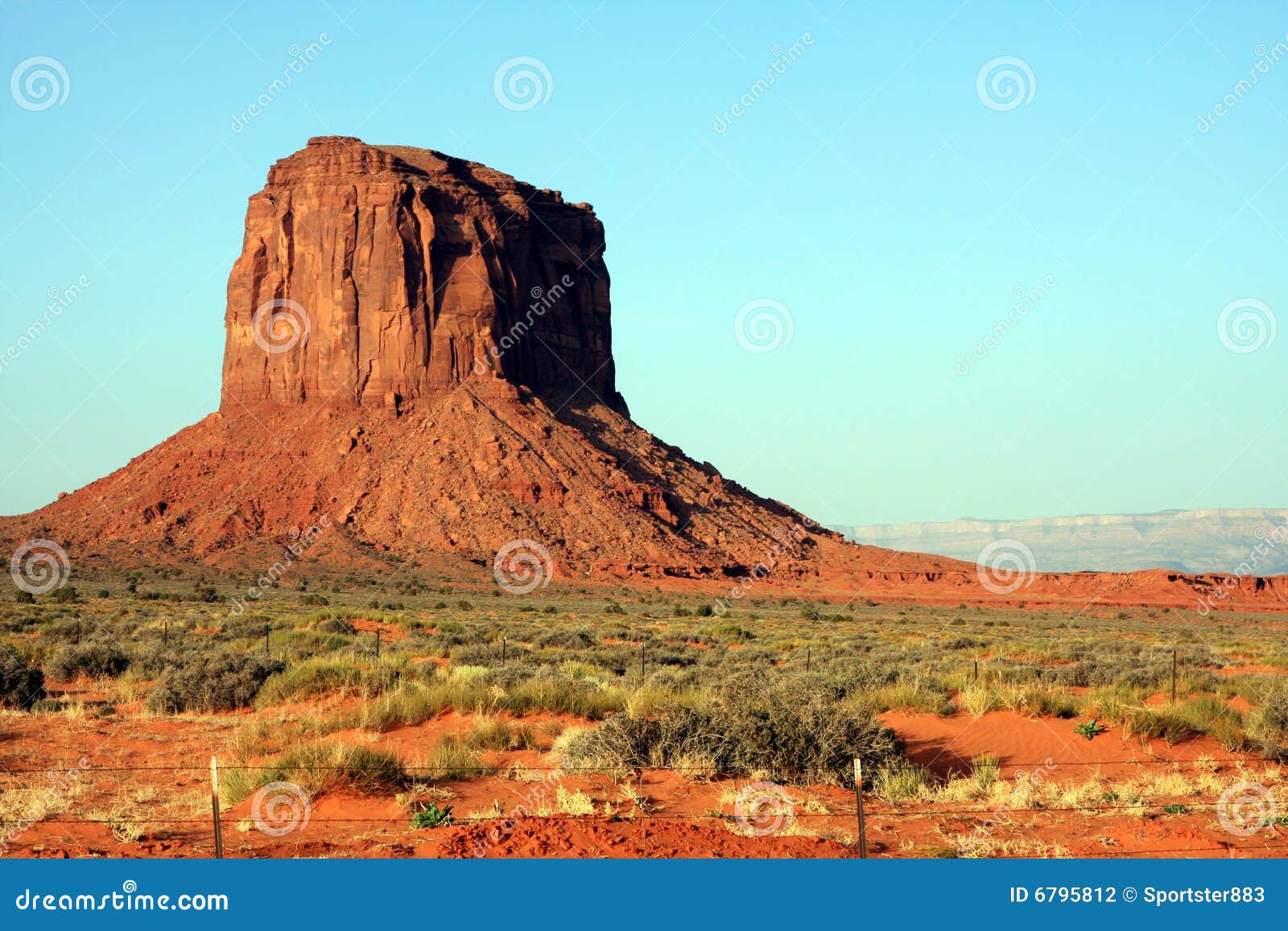 Arizona Butte stock photo. Image of desert, indian, sandstone - 6795812