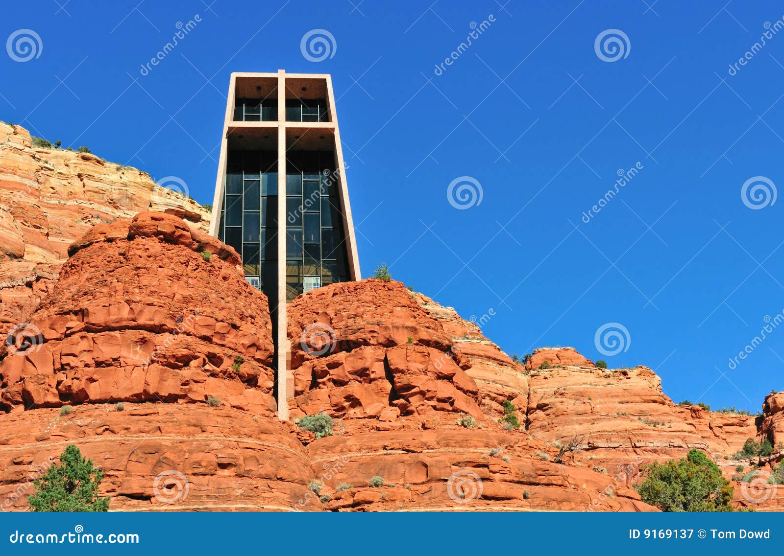 Arizona church stock image. Image of blue, landmark, outside - 9169137