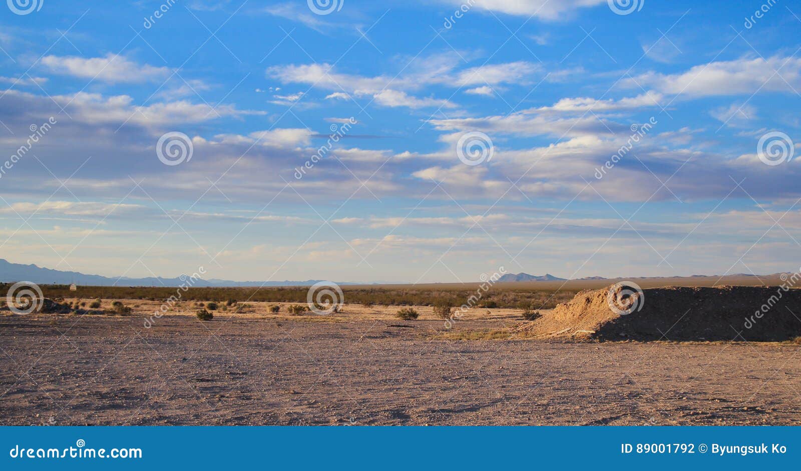 Arizona Desert with Blue Sky Stock Photo - Image of famous, touristic ...