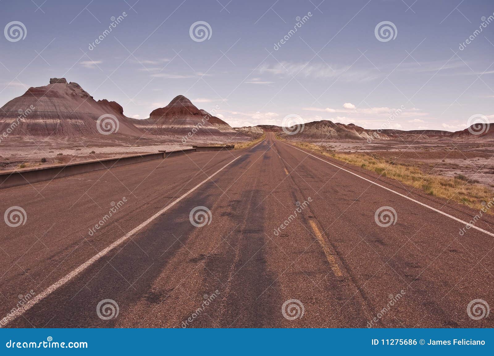 Arizona Desert Road stock photo. Image of nature, rock - 11275686