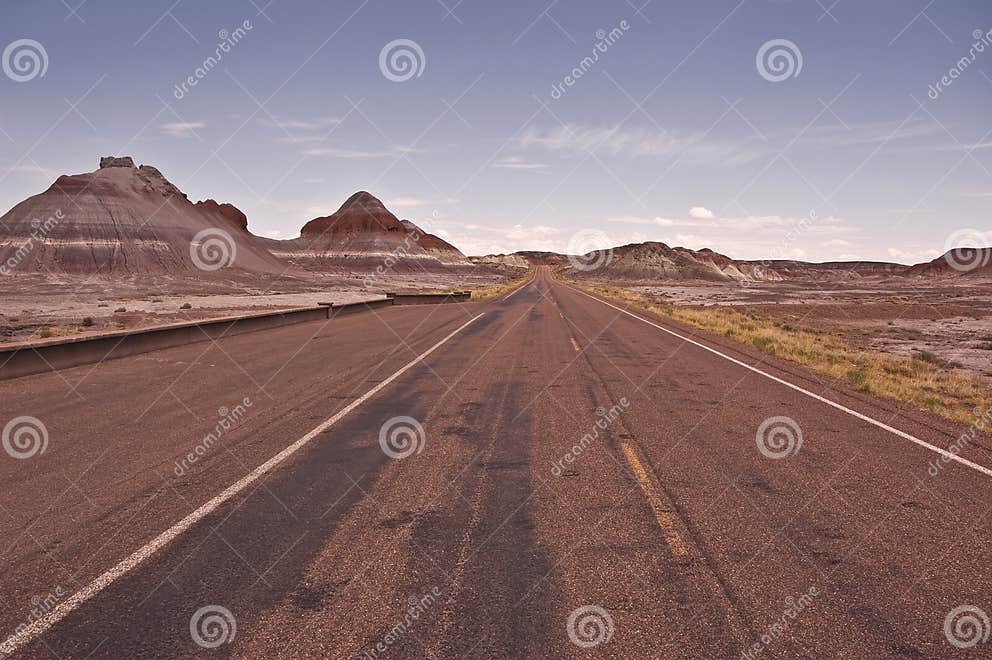 Arizona Desert Road stock photo. Image of nature, rock - 11275686