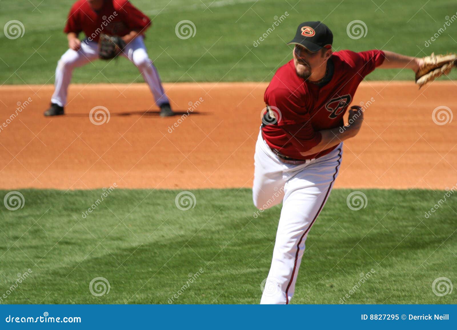 Baseball Pitcher Throwing Ball Editorial Image | CartoonDealer.com ...