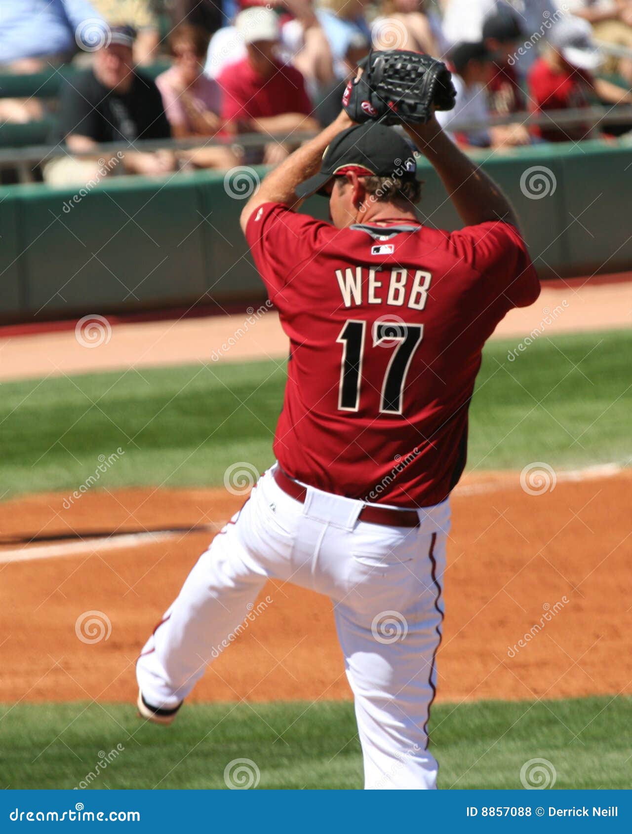 Arizona Diamondbacks Brandon Webb Editorial Stock Photo - Image of ...