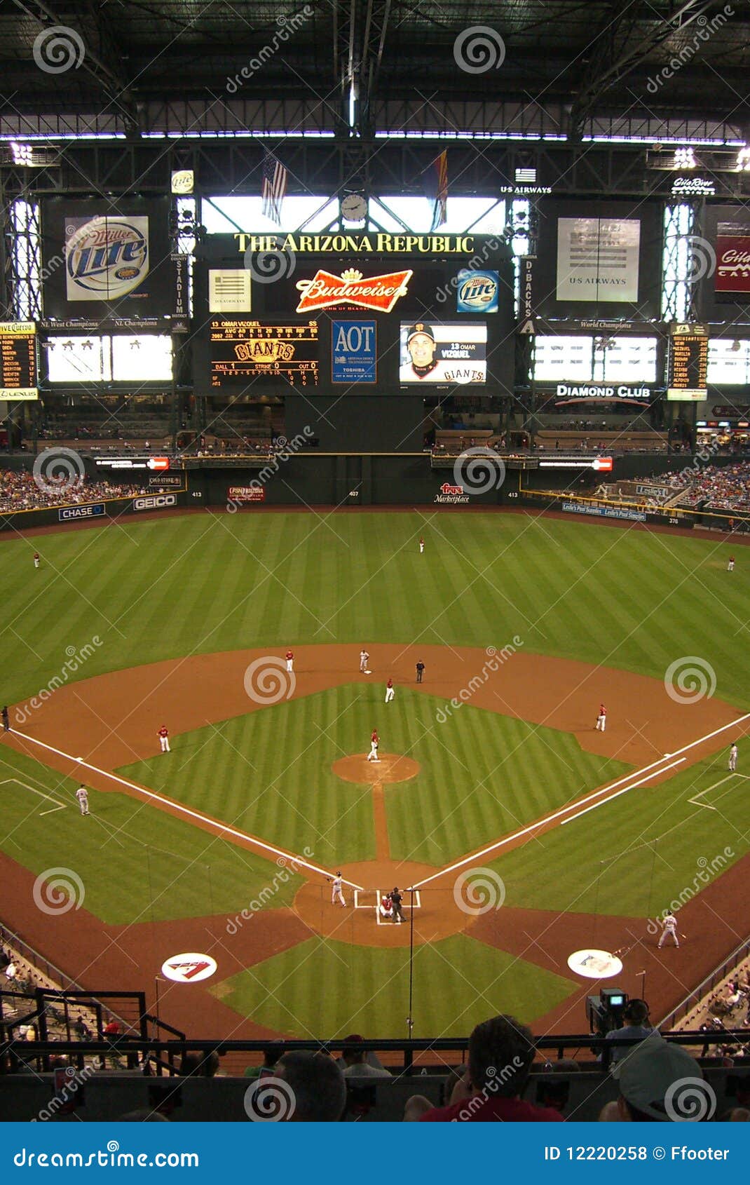 Arizona Diamondbacks - Chase Field Editorial Stock Photo - Image of ...