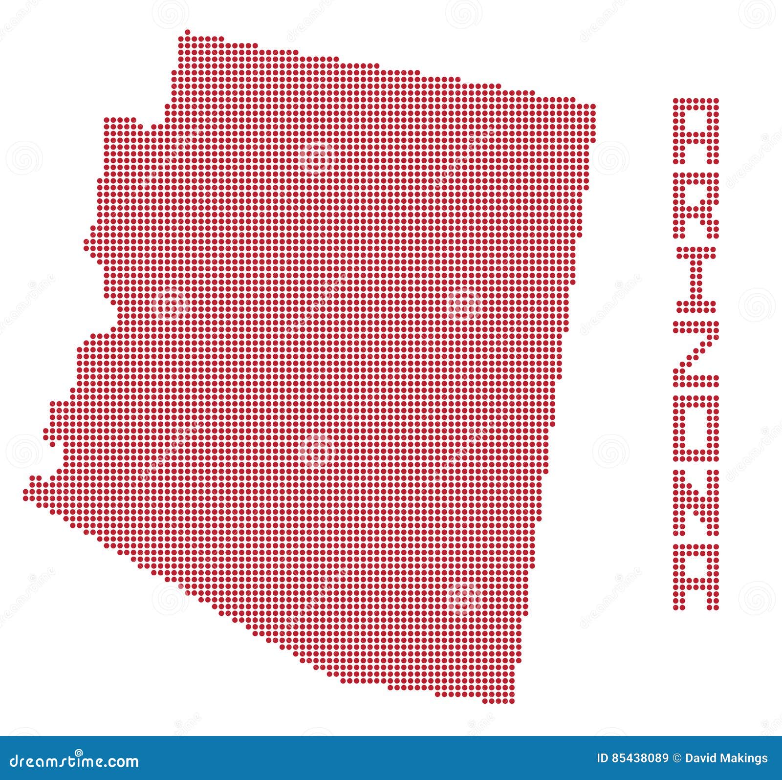 Arizona Dot Map Stock Illustrations – 167 Arizona Dot Map Stock ...