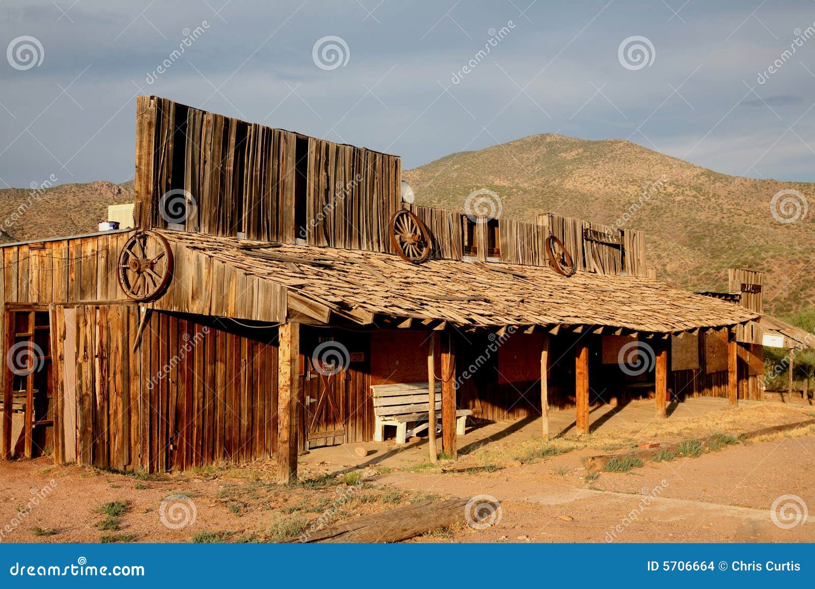 Arizona Ghost Town stock photo. Image of west, town, ghost - 5706664