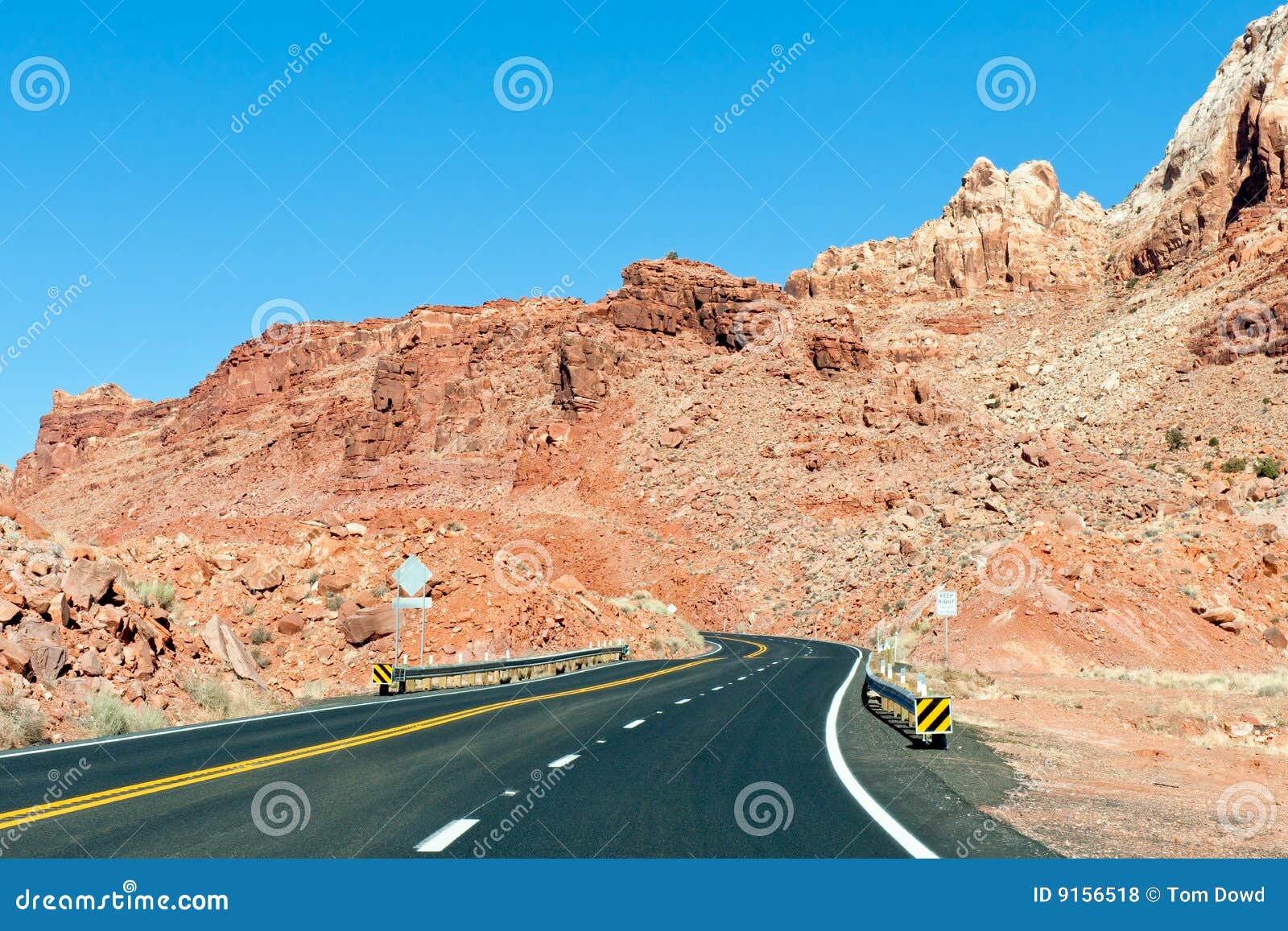 Arizona Highway stock photo. Image of turning, america - 9156518
