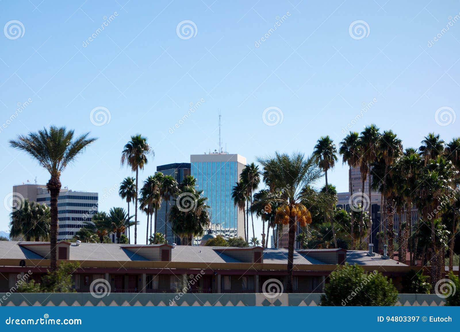 Arizona Major La Ciudad De Tucson, Sudoeste Americano Imagen de archivo ...