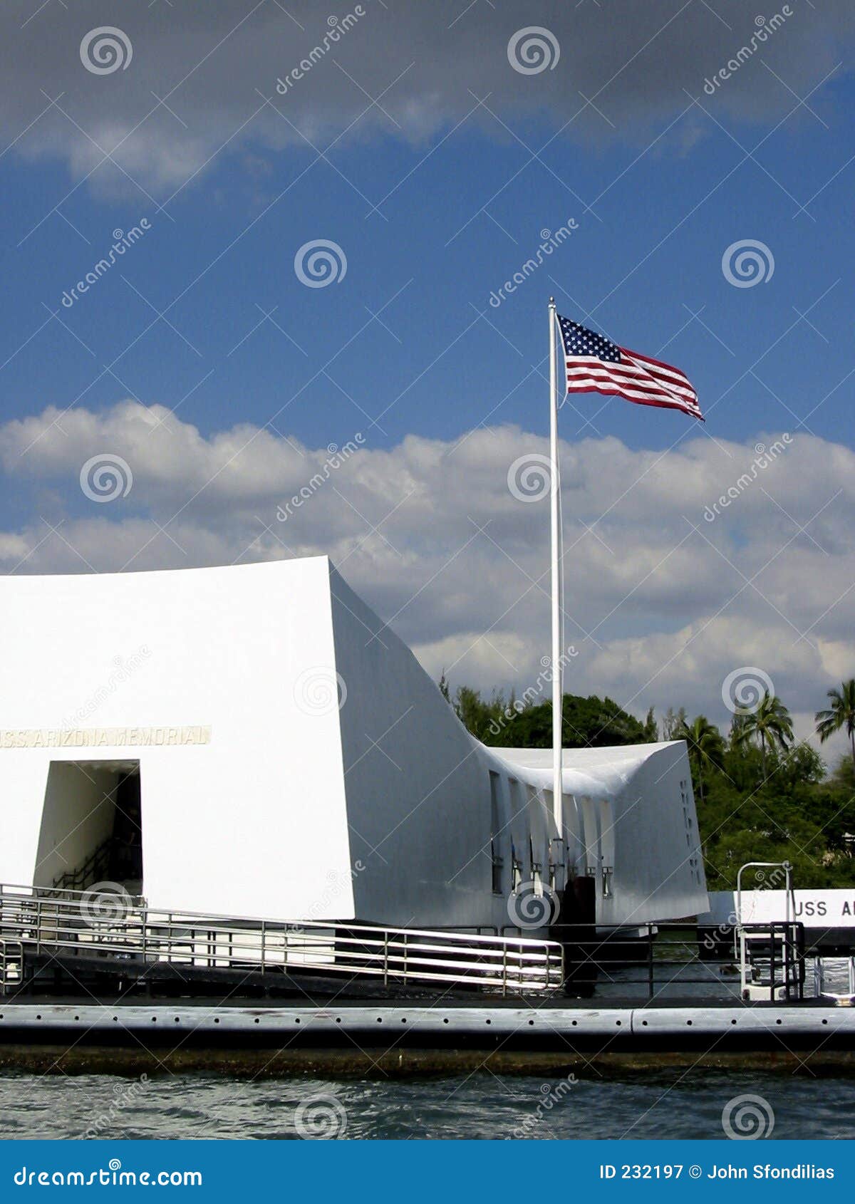 Arizona Memorial editorial photography. Image of arizona - 232197