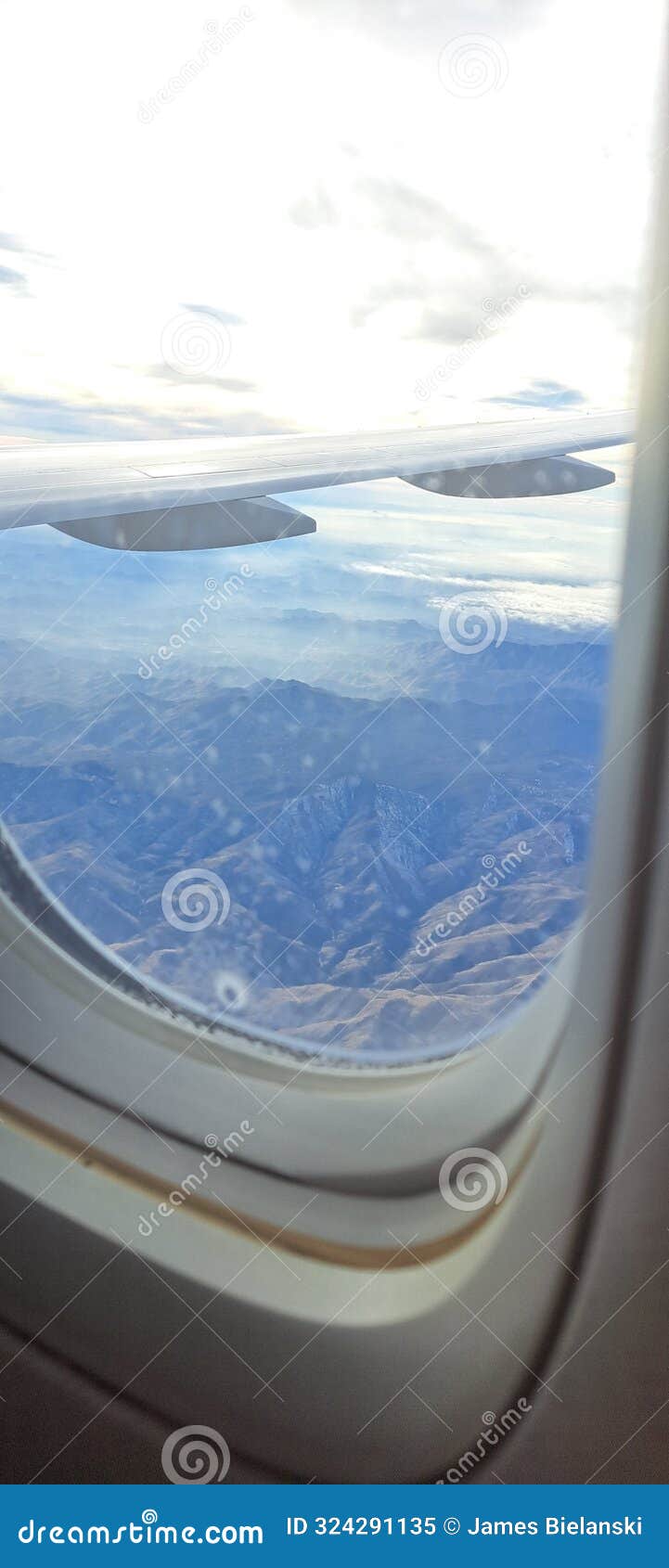Arizona Mountains Out a Plane Window Stock Image - Image of plane ...