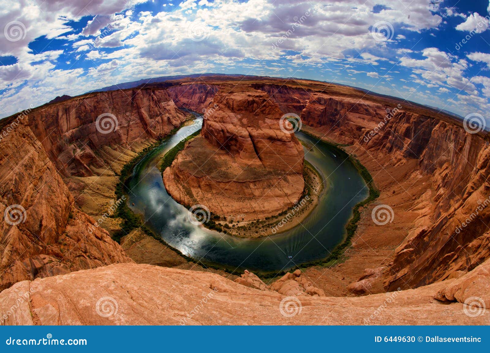 Arizona Page Horseshoe Bend Area Stock Photo - Image of sandstone ...