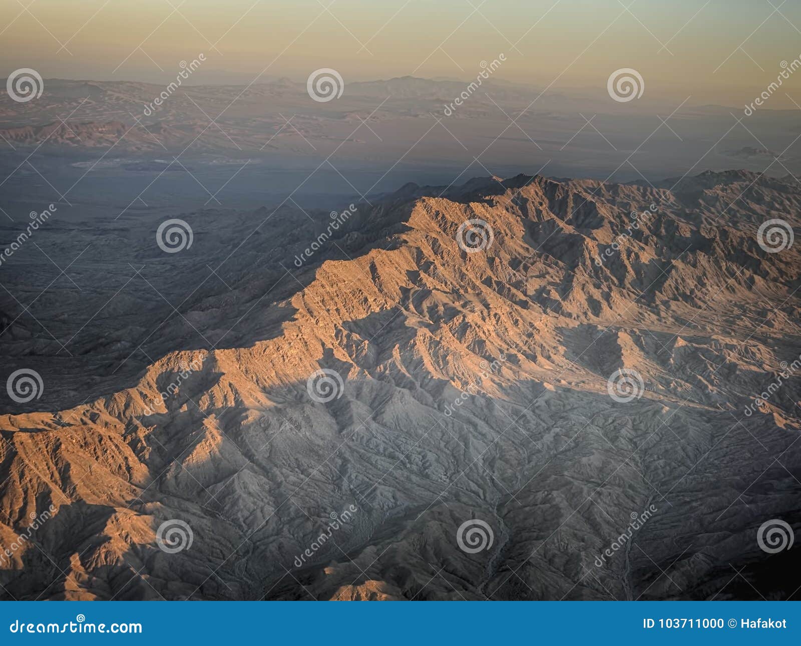 Arizona Powerful Aerial View of Mountins Stock Photo - Image of gray ...