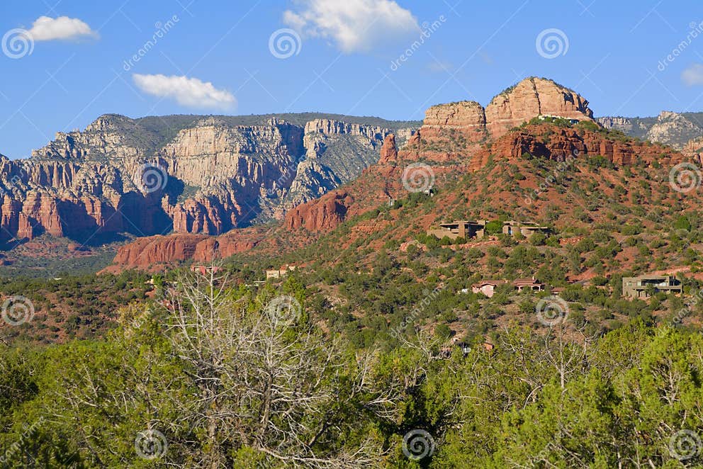 Arizona Red Rocks stock photo. Image of landscape, geology - 18941052