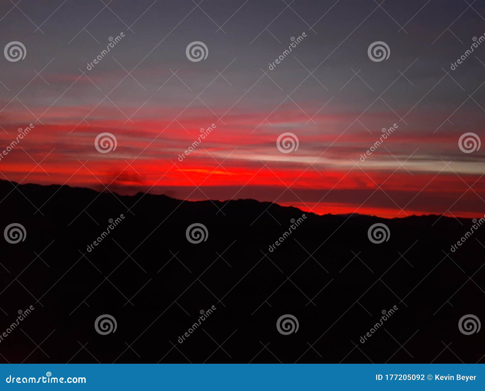 Arizona Spring Sunsets stock photo. Image of sunsets - 177205092