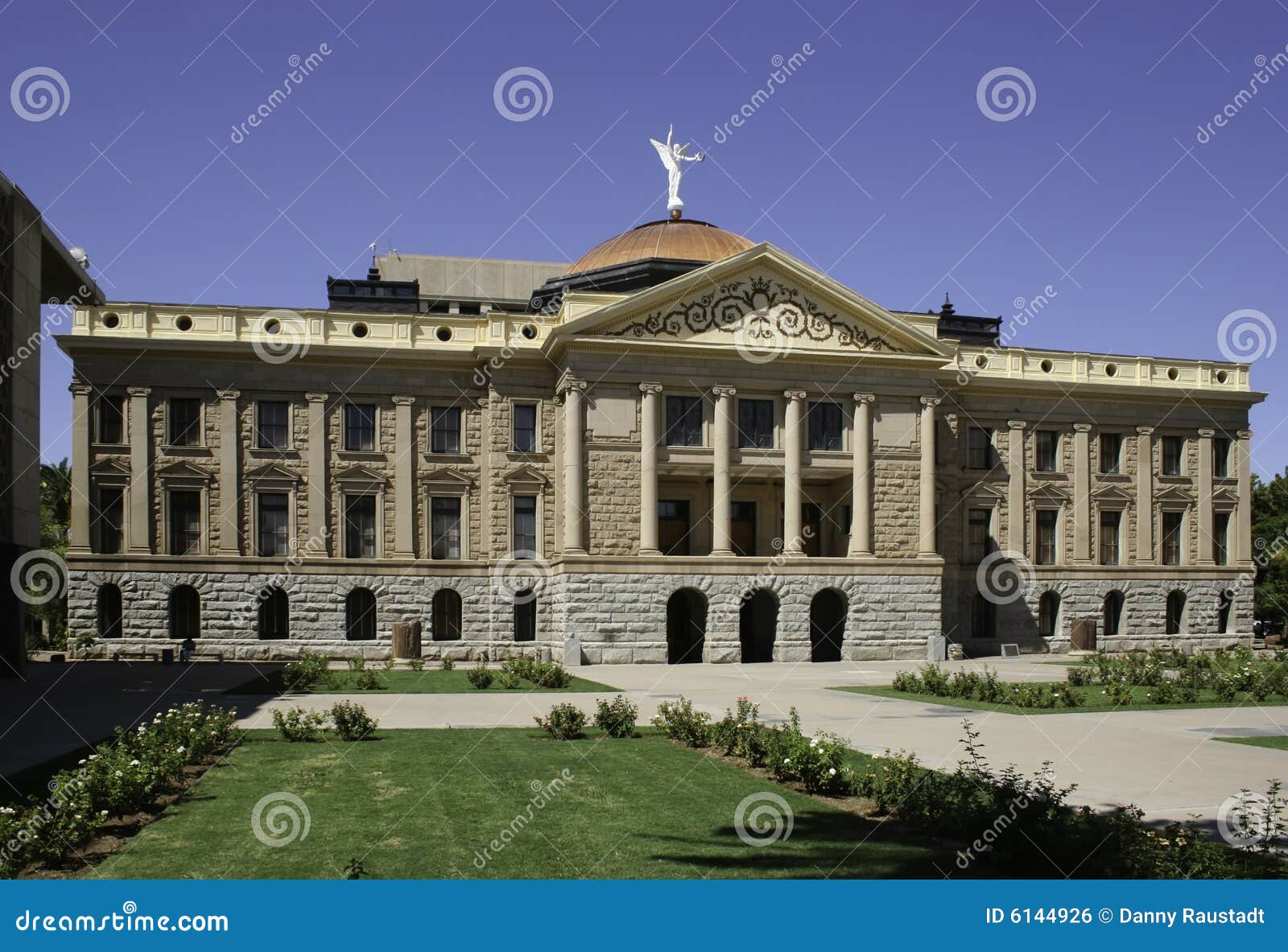 Arizona State Capitol Building Stock Photo - Image of brewer, offices ...