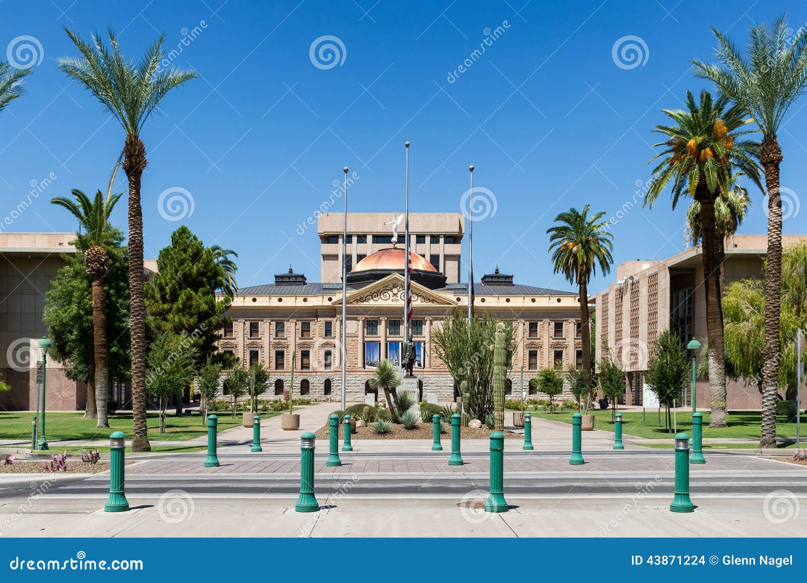 Arizona State Capitol stock photo. Image of horizontal - 43871224