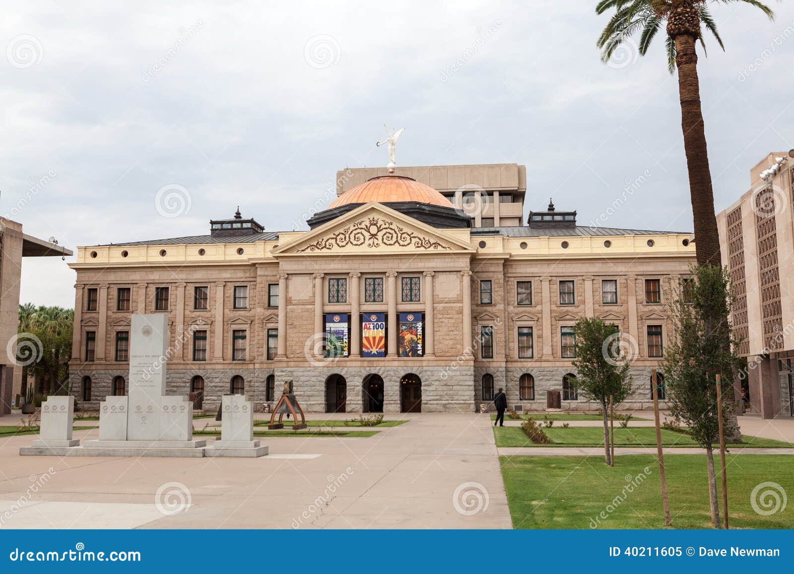 Arizona State House and Capitol Building Editorial Image - Image of ...